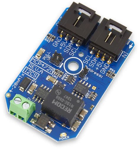 Raspberry Pi Analog Output 4 20mA Current Loop Transmitter NCD Io