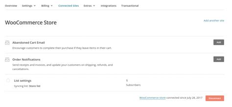 Connect Woocommerce Store With Mailchimp Mailchimp For Wordpress