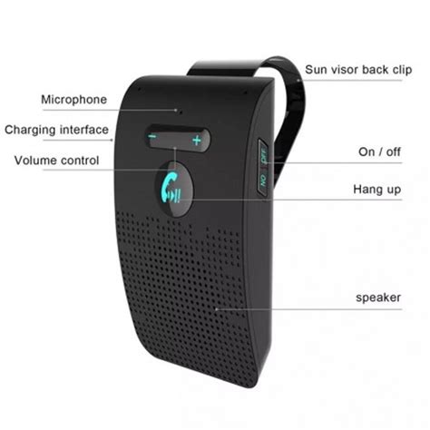 Zestaw głośnomówiący do samochodu Bluetooth EDR roneberg pl