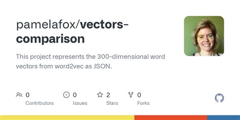 GitHub Pamelafox Vectors Comparison This Project Represents The Dimensional Word Vectors