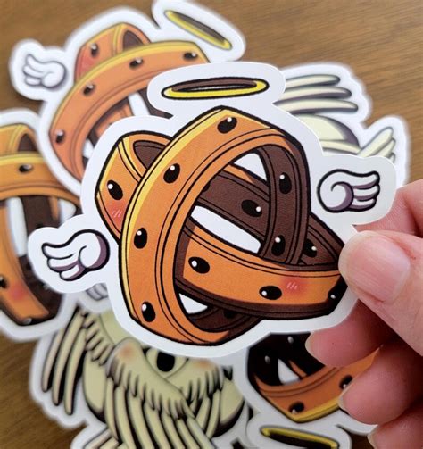 Ophanim Cute Biblically Accurate Angel 3 In Waterproof Vinyl Sticker