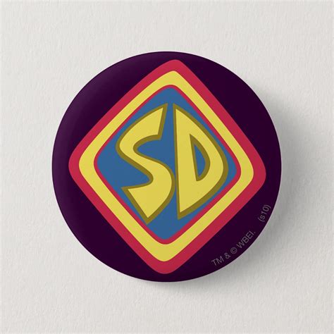 Scooby Doo Sd Icon Button Zazzle