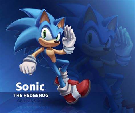 Sonic The Hedgehog Fanart By Rushklysolen On Deviantart