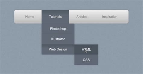 elementos de interface utilizando apenas css3 tableless website com