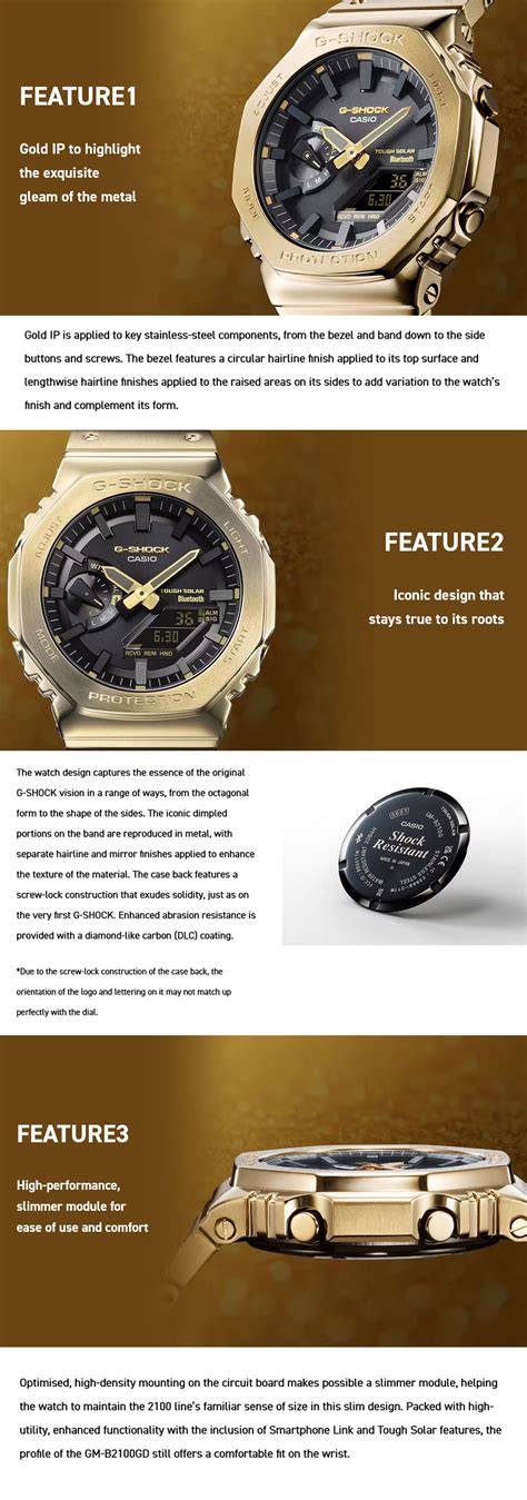 Casio G-Shock - GM-B2100GD-9A - timekeepershop