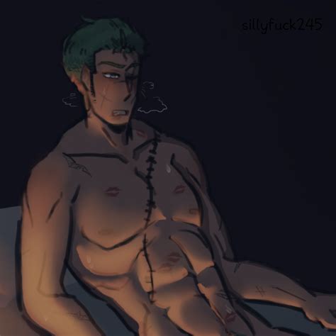 Rule 34 Kiss Mark Male Focus Nude Pubic Hair Roronoa Zoro Scars 7671163