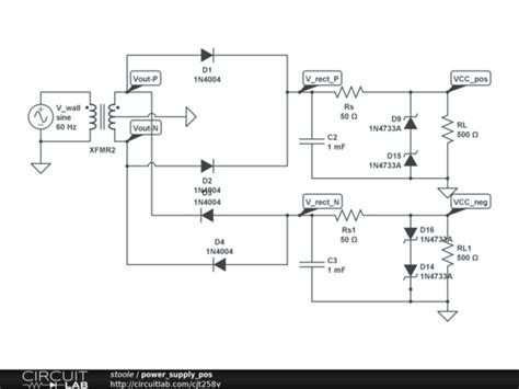 Power Supply Pos CircuitLab