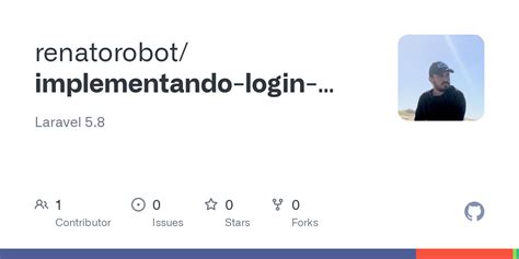 Github Renatorobot Implementando Login Laravel Laravel