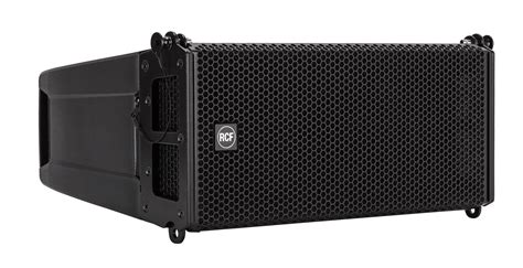 rcf hdl6 a active 1400 watt 2 way 6 line array module american
