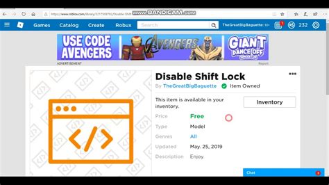 Roblox Roblox Studio Tutorials How To Disable Shiftlock YouTube