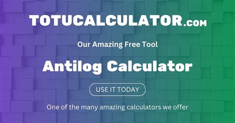 Antilog Calculator Inverse Logarithm Calculator