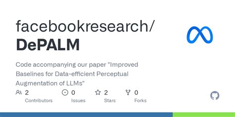 Github Facebookresearchdepalm Code Accompanying Our Paper Improved Baselines For Data