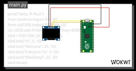 Ssd Py Wokwi ESP STM Arduino Simulator
