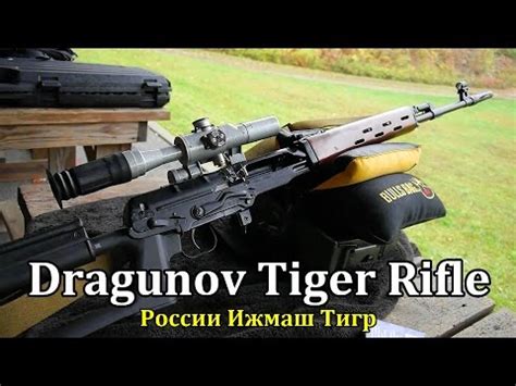 Dragunov Tiger Rifle России Ижмаш Тигр Youtube