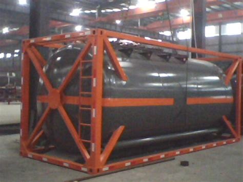 Class 3 Toxic Chemical 20ft Iso Tank Container Storage Sihcl3 Ticl4