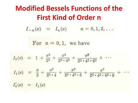 Ppt Bessels Equation And Bessel Functions Powerpoint Presentation