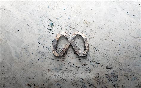 다운로드 메타스톤 로고 4k 돌 배경 메타 3d 로고 브랜드 창의적인 메타 로고 그런지 아트 메타 바탕 화면 무료 데스크톱 용 무료 데스크톱 용 그림