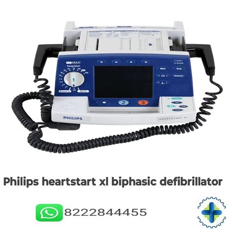 Philips Heartstart Xl Biphasic Defibrillator Fully Automated At