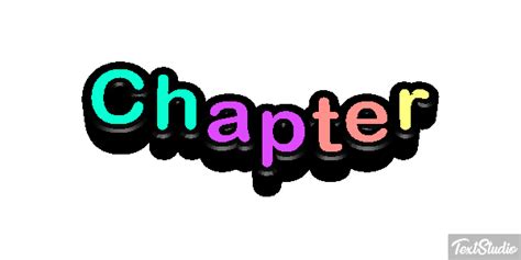 Chapter Word Animated  Logo Designs