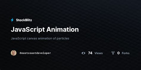 javascript animation stackblitz