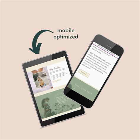 WIX Template Romantic Wix Website Template Wix Website Design Photographer Website Template