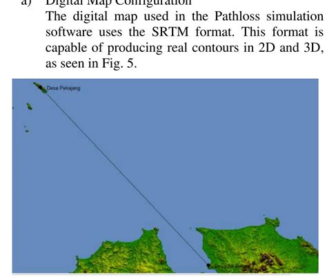 Digital Map Of Microwave Links Across The Ocean