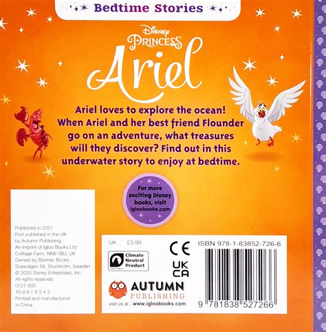 Disney Princess Ariel Bedtime Stories Fahasacom