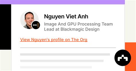 nguyen viet anh image and gpu processing team lead at blackmagic