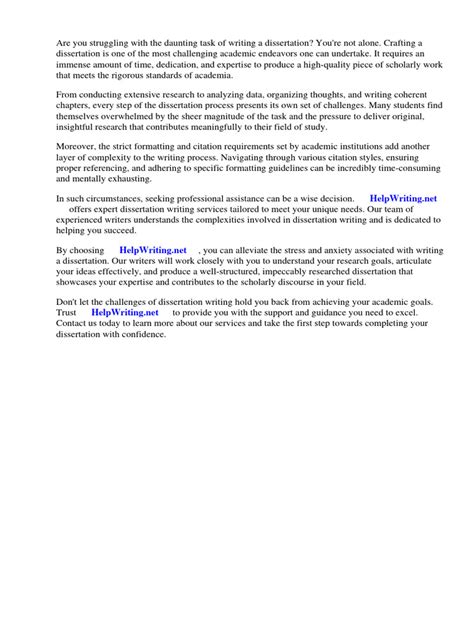 Dissertation Background Example Pdf Thesis Theory