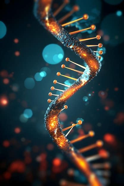 Premium Ai Image Photo Dna Model Generative Ai