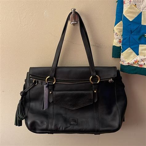 Dooney And Bourke Bags Dooney Bourke Black Florentine Smith Bag With