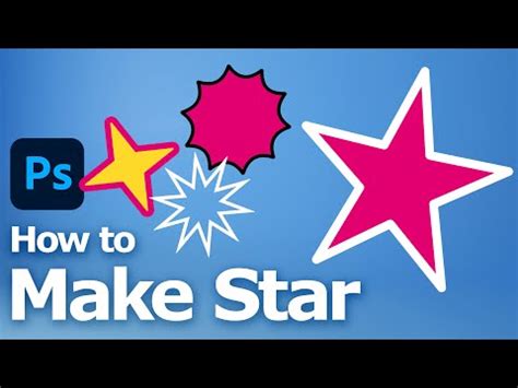 Photoshop Star Shape Tutorial Create Stunning Star Shapes Easily