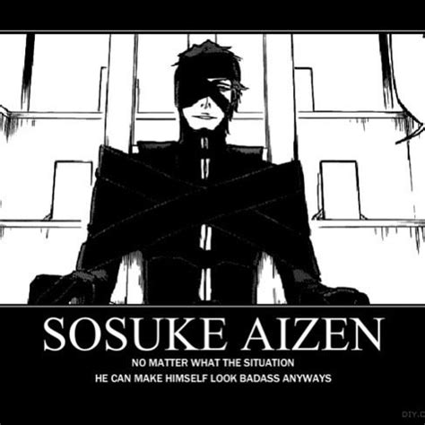 Chair Sama Aizen Quotes Aizen Jail Aizen On His Chair