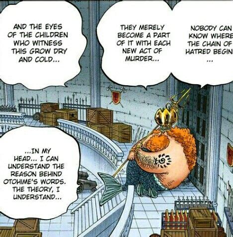 King Neptune Grieves For His Wife Otohimeonepiece Rei Neptune One