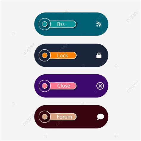 Free Vector Cta Button Set Collection Button Collecton Flat Button Cta Button Png And Vector