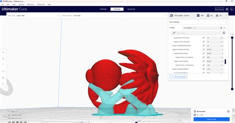 How To Make Cura Tree Supports Get To These Overhangs R 3dprinting