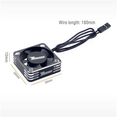 Rocket Rc Aluminum Motor And Esc Cooling Fan V2 30mm Rc N Go