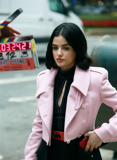 Lucy Hale On The Set Of Katy Keene In New York Hawtcelebs