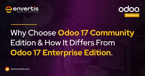 Odoo ERP Software Community Vs Enterprise Key Differences