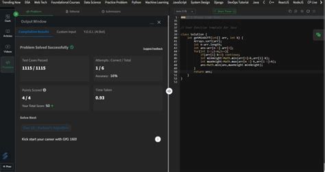 geeksforgeeks 160daysofcode codingchallenge algorithm java… ananya pandey