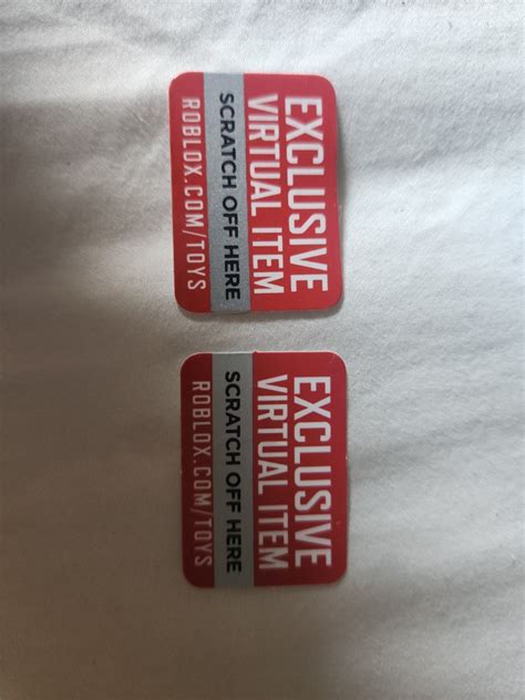 Roblox Virtual Code Video Gaming Gaming Accessories Game T Cards And Accounts On Carousell