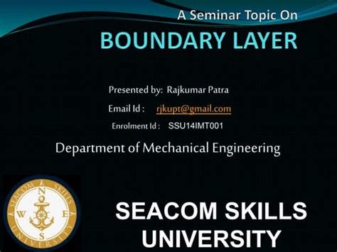 boundary layer theory ppt