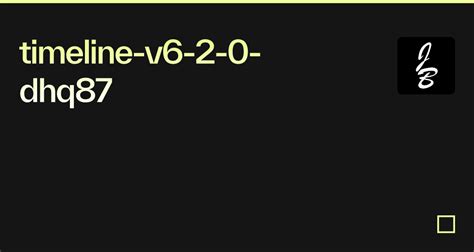 Vis Timeline Examples Codesandbox