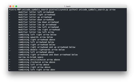 Alternatives And Detailed Information Of Unicode Symbols Search GitPlanet
