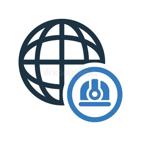 Website Settings Icon Simple Editable Vector Graphics Stock Illustration Illustration Of