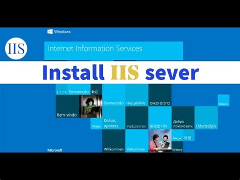 Install IIS Server On Windows System Shortcut To Open IIS Control Panel Web Server