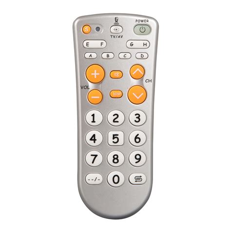 Universal Remote Control Codes Power Plus Functionality