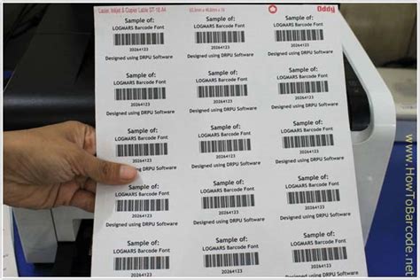Logmars Barcode Font Designed Using Drpu Software Howtobarcode
