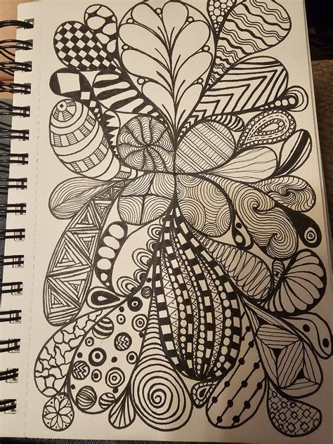 Zen Doodle Zen Doodle Art Zentangle Drawings Zentangle Art