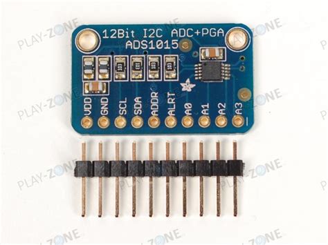 Play Zonech Adafruit Ads1015 12 Bit Adc 4 Ch Wgain Amplifier